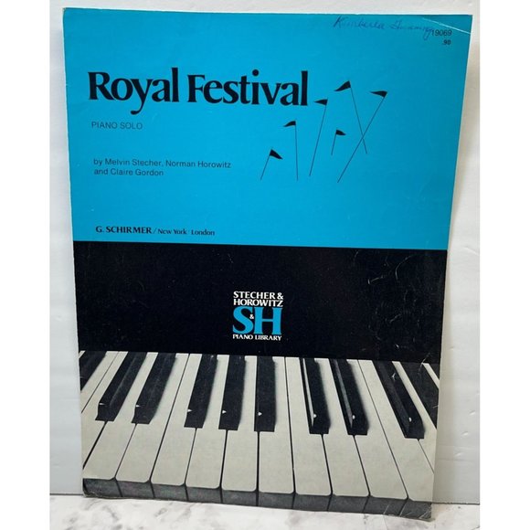 Office | Royal Festival Piano Solo Sheet Music 1975 Melvin Stecher ...